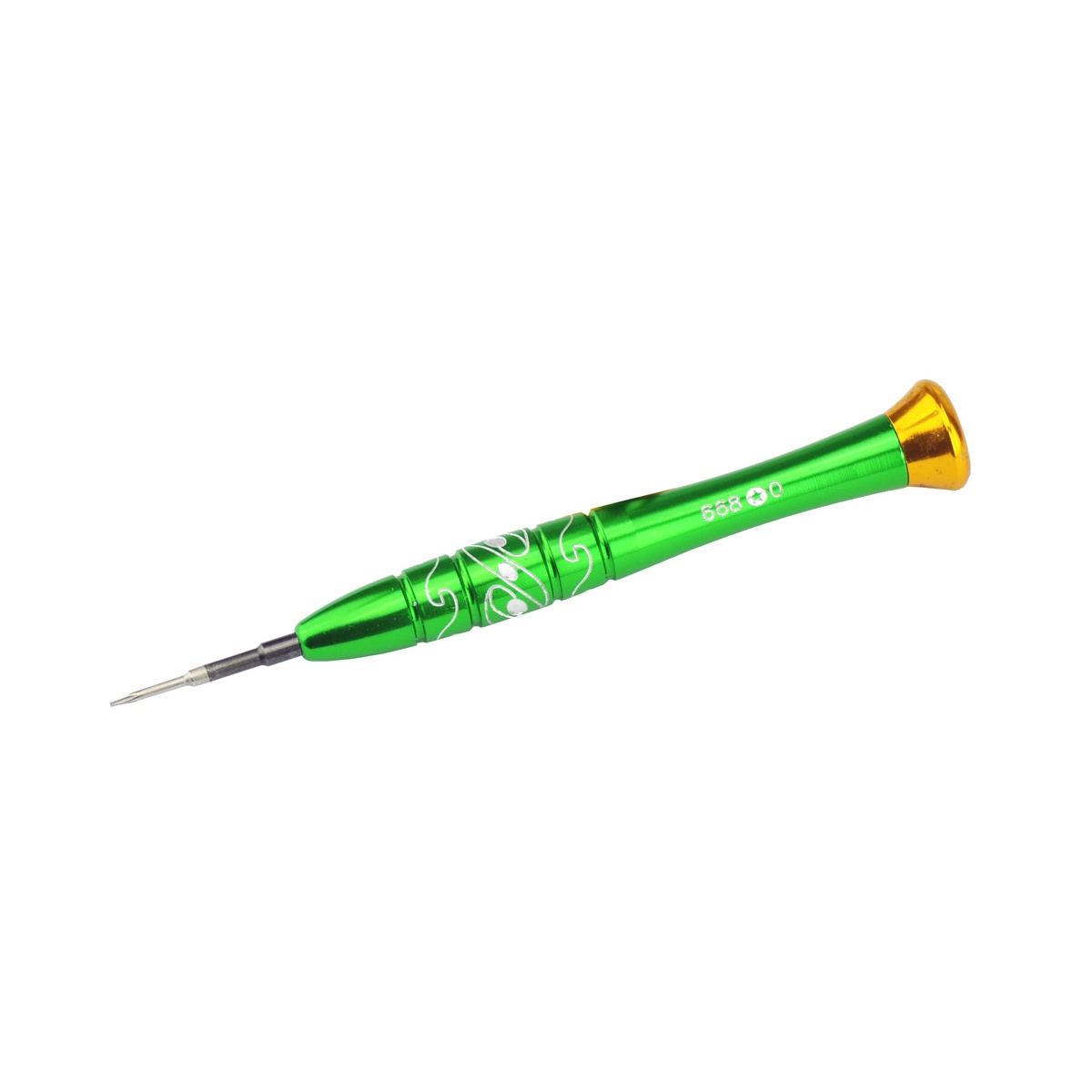 0.8mm P2 Pentalobe Green Aluminium Screwdriver /BEST 668 Tools ...